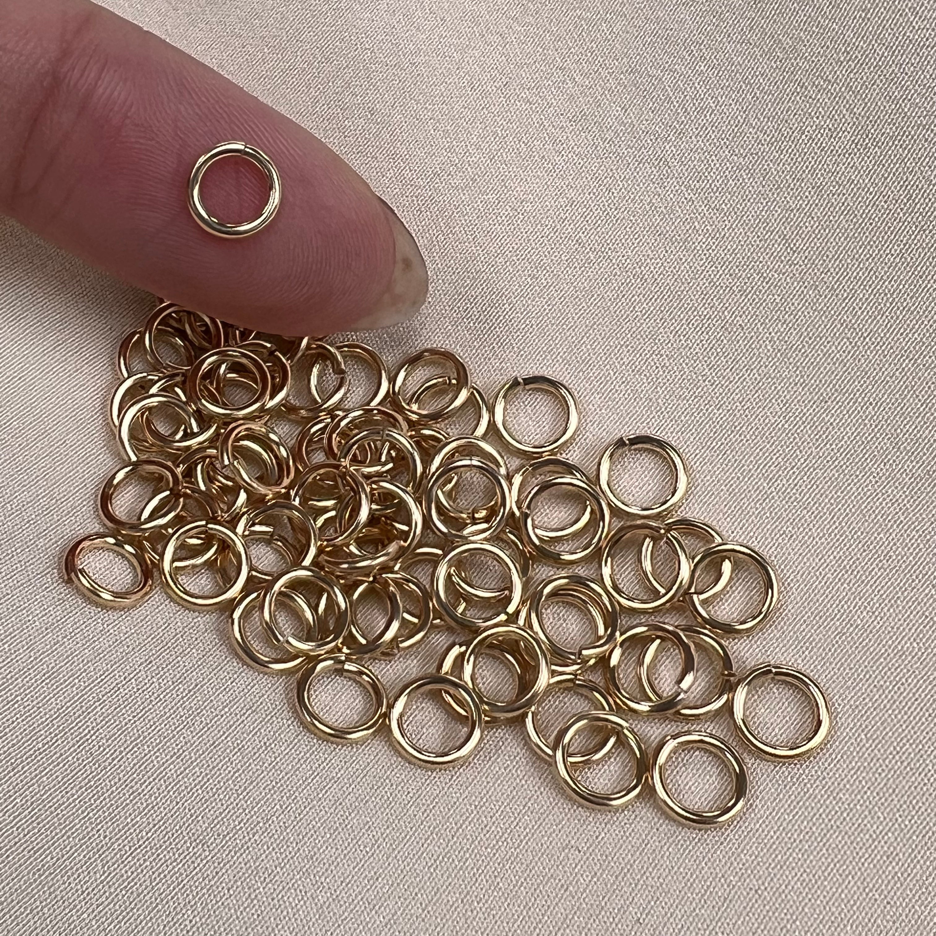 Permanet Chain 14kt Gold Filled Jump Rings – Oriental Treasure