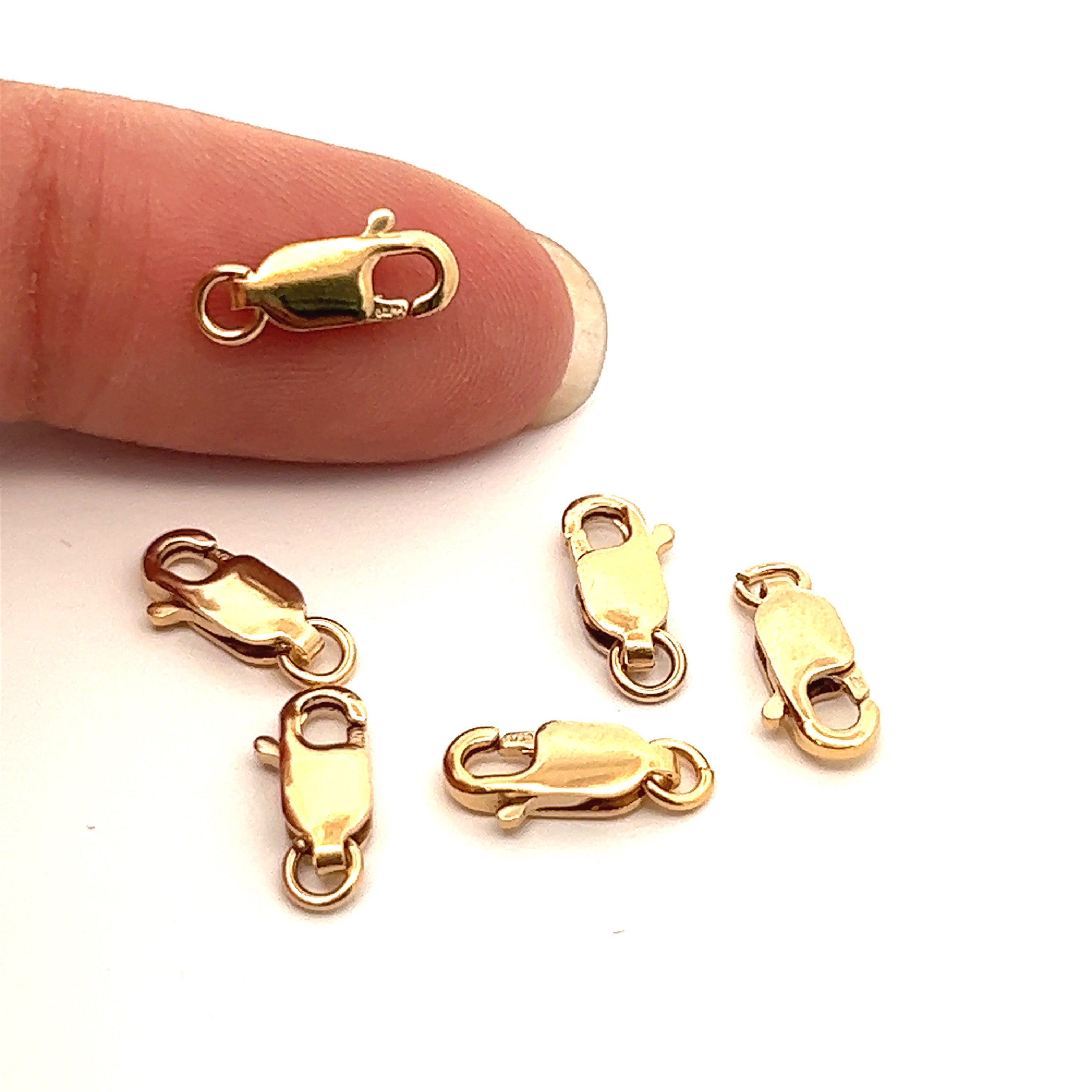 Lobster Claw #2 with Open Ring - 4mm Wide – Oriental Treasure