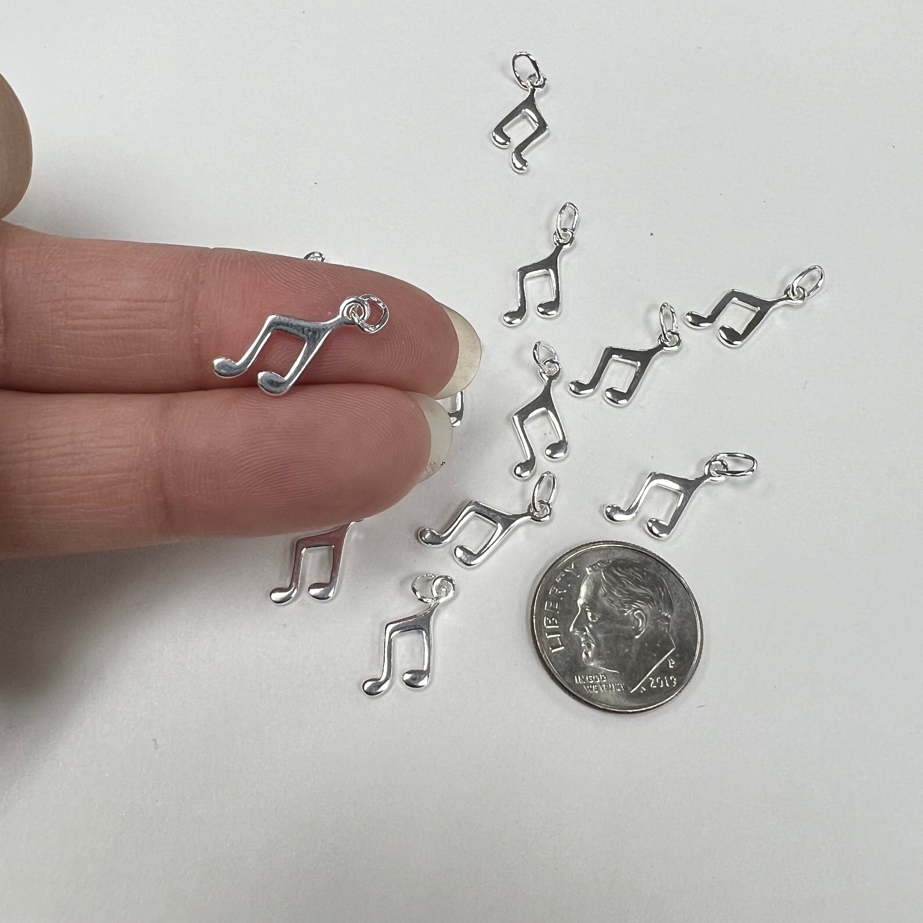 CH19 Music Note SS Charms (Pack of 3) – Oriental Treasure