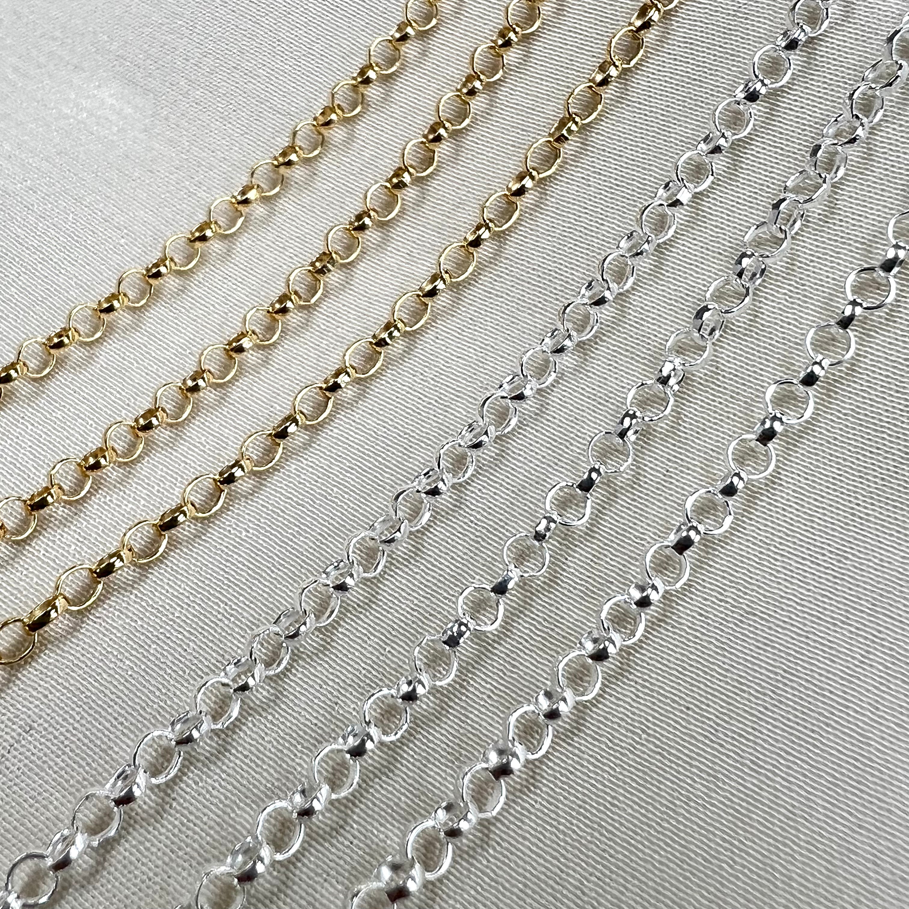 CX64: Rolo Chain - 2.3mm - By the foot – Oriental Treasure